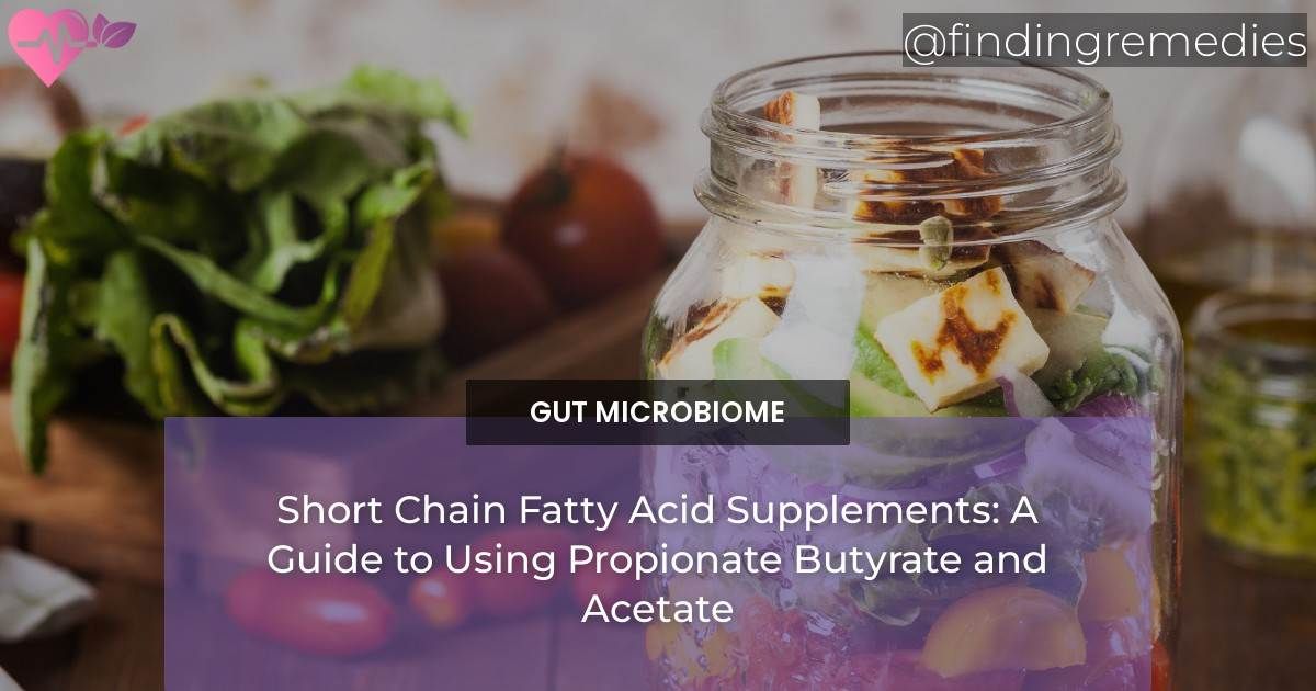 Short Chain Fatty Acid Supplements: A Guide to Using Propionate ...