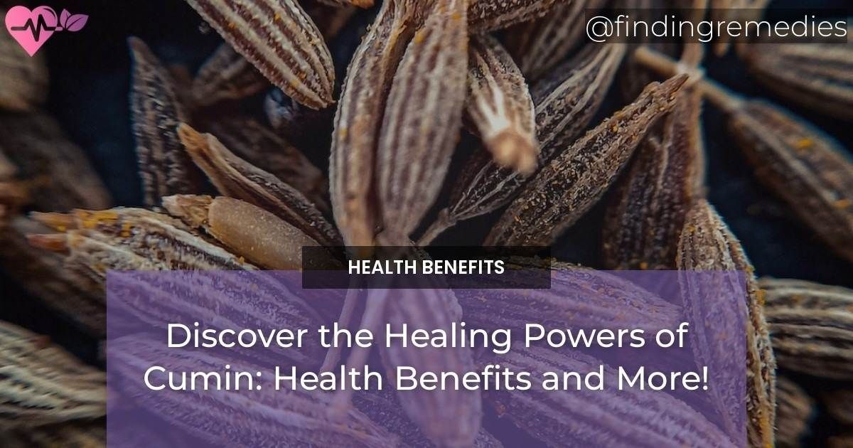 Discover the Healing Powers of Cumin: Health Benefits and More!