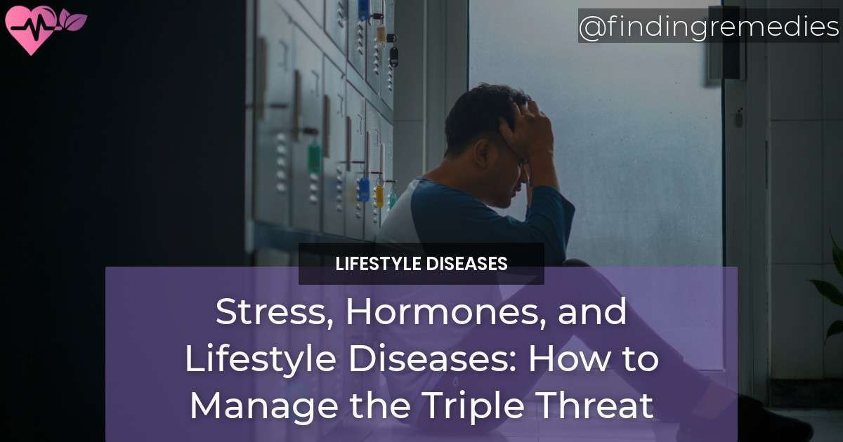 Stress Hormones and Lifestyle Diseases: How to Manage the Triple Threat