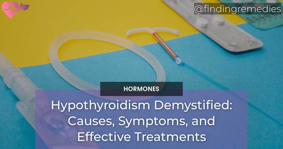 Understanding Hypothyroidism: Causes, Symptoms, and Treatment Options